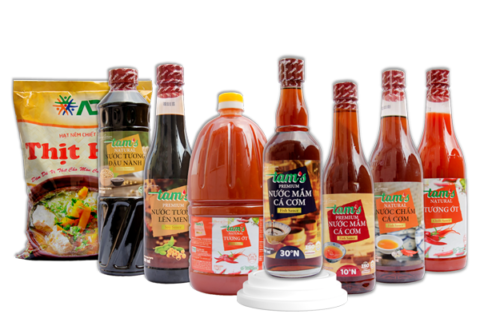 Bộ sản phẩm gia vị TAM'S của ADC Foods - ADC Foods